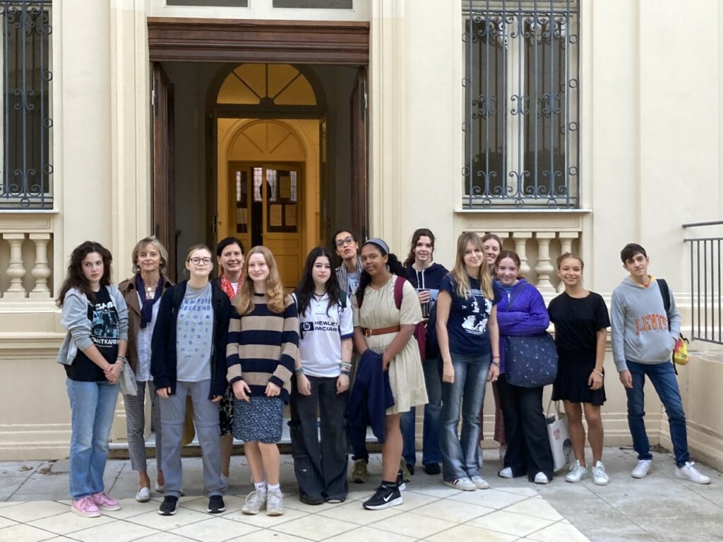 Channing School from London visits Stanislas ! – Institution Stanislas Nice